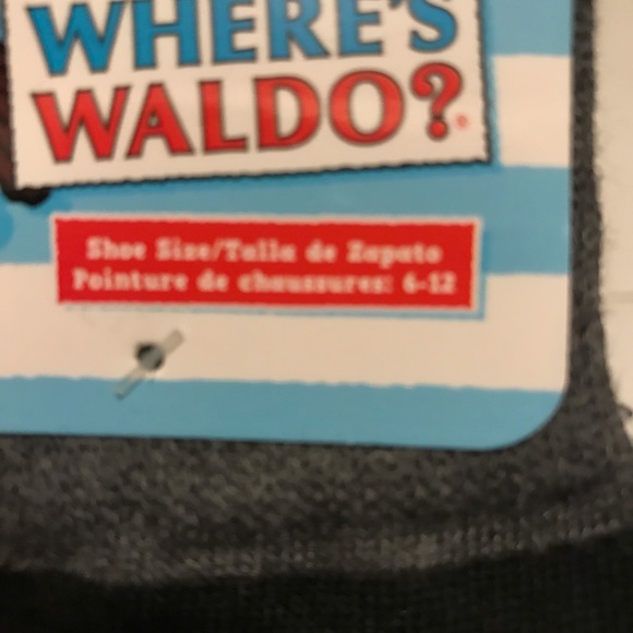 Underwear & Socks | Wheres Waldo Crew Socks Two Pairs Adult 612 | Poshmark